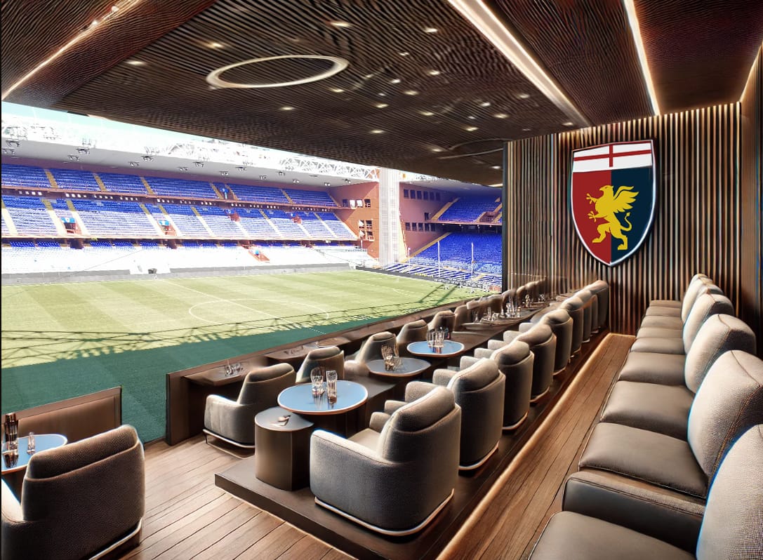 La fotogallery del nuovo Ferraris secondo il progetto Genoa-Oak View
