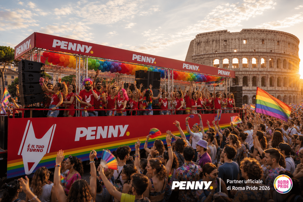'E' il tuo turno', Penny Italia sarà partner ufficiale del Roma Pride ...